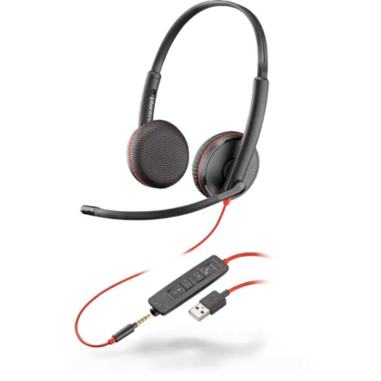 Plantronics BLACKWIRE 3225 USB-A – ตู้สาขาโทรศัพท์ ,ตู้สาขาโทรศัพท์ไอพี ...