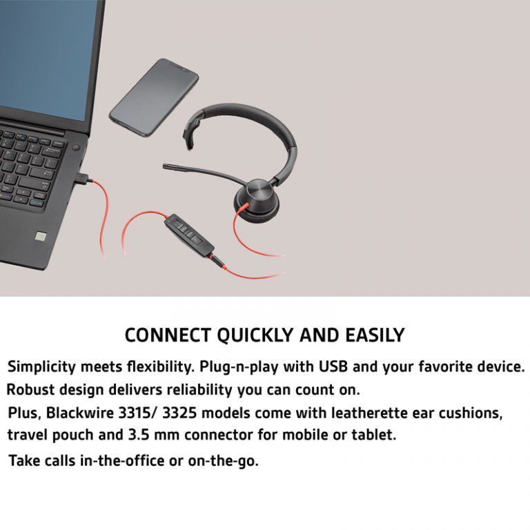 POLY BLACKWIRE 3310 USB-A – ตู้สาขาโทรศัพท์ ,ตู้สาขาโทรศัพท์ไอพี, คอล ...